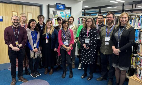 LRC and NHS library staff forge a collaborative working partnership